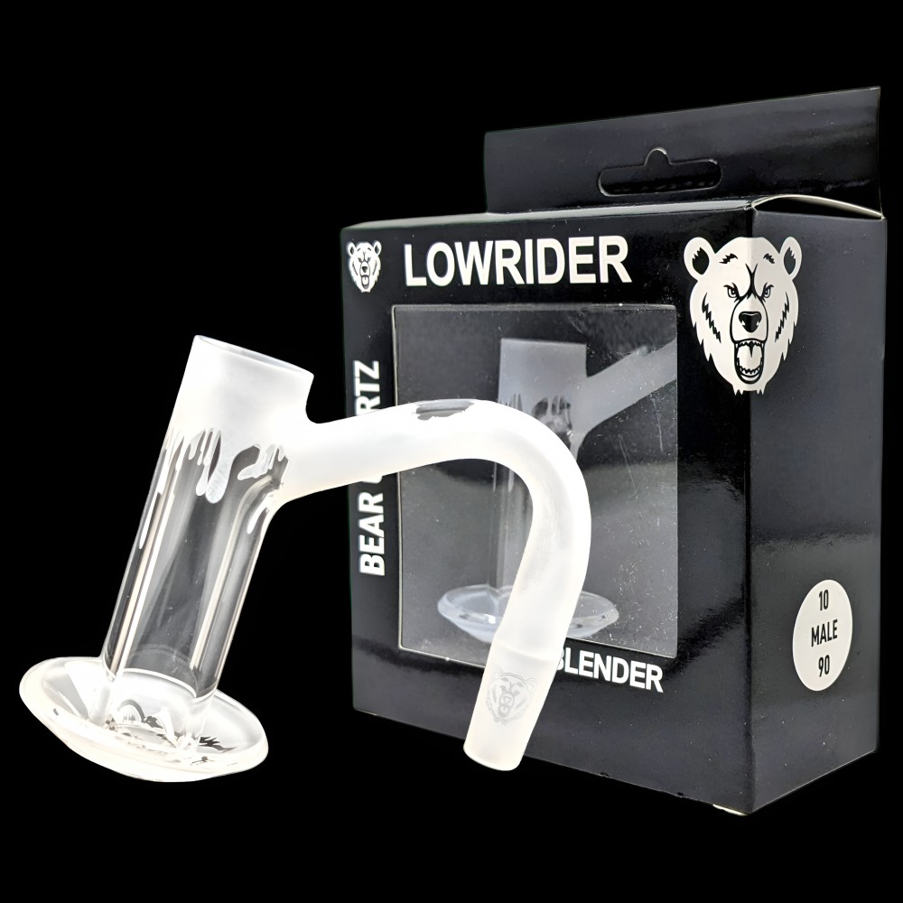 Bear Quartz Lowrider Blender Frost 10 Male Quartz Banger | Skygate Wholesale